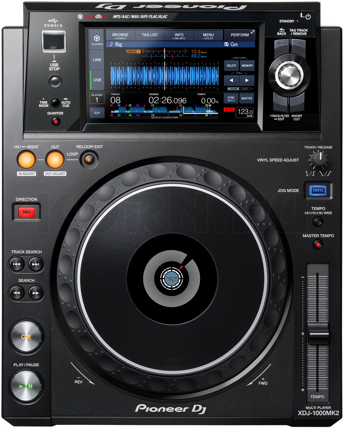 Pioneer DJ XDJ-1000 MK2 Multiplayer | Musikhaus