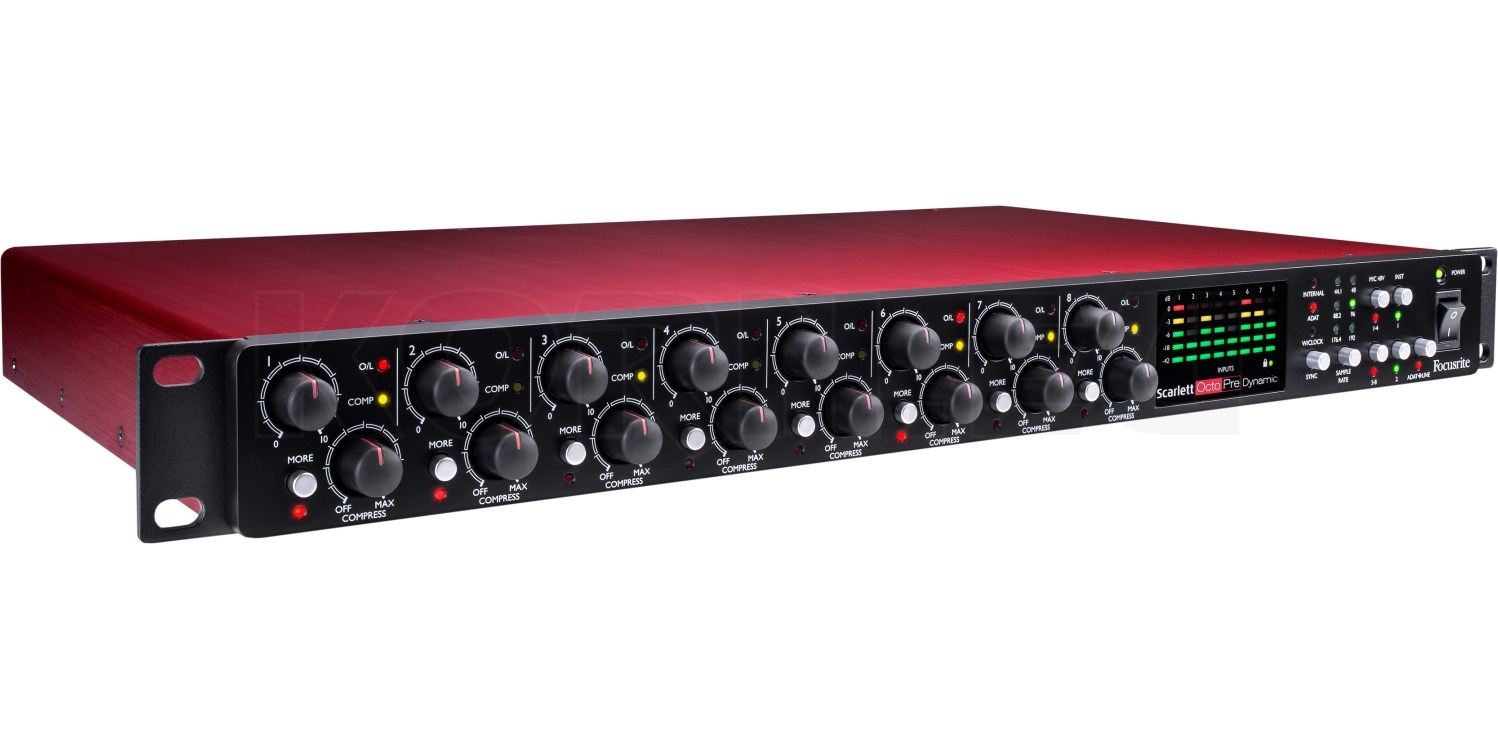 Focusrite Scarlett OctoPre Dynamic | Musikhaus