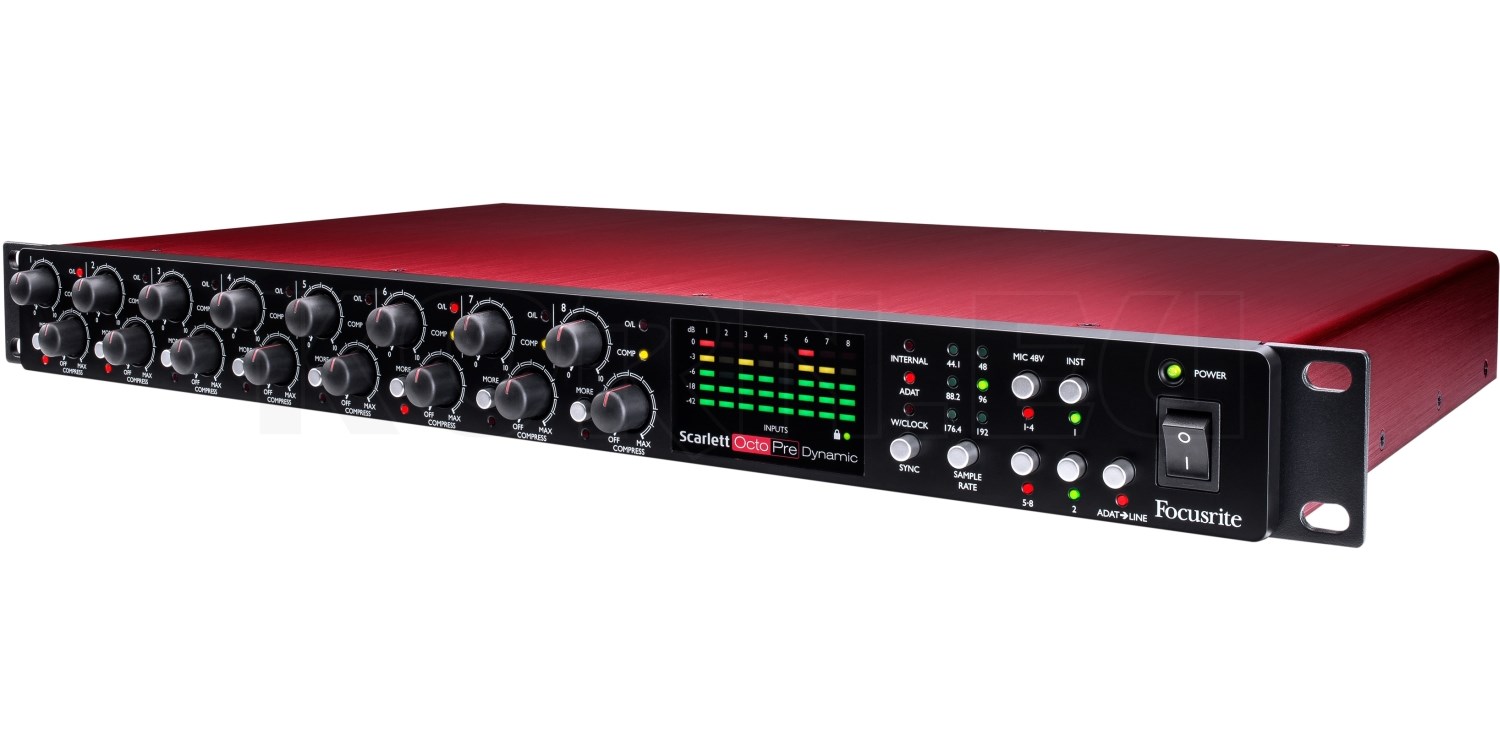 Focusrite Scarlett OctoPre Dynamic