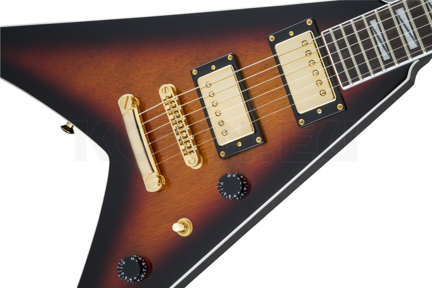 Jackson Pro King V KVT 3-Tone Sunburst E-Gitarre | Musikhaus
