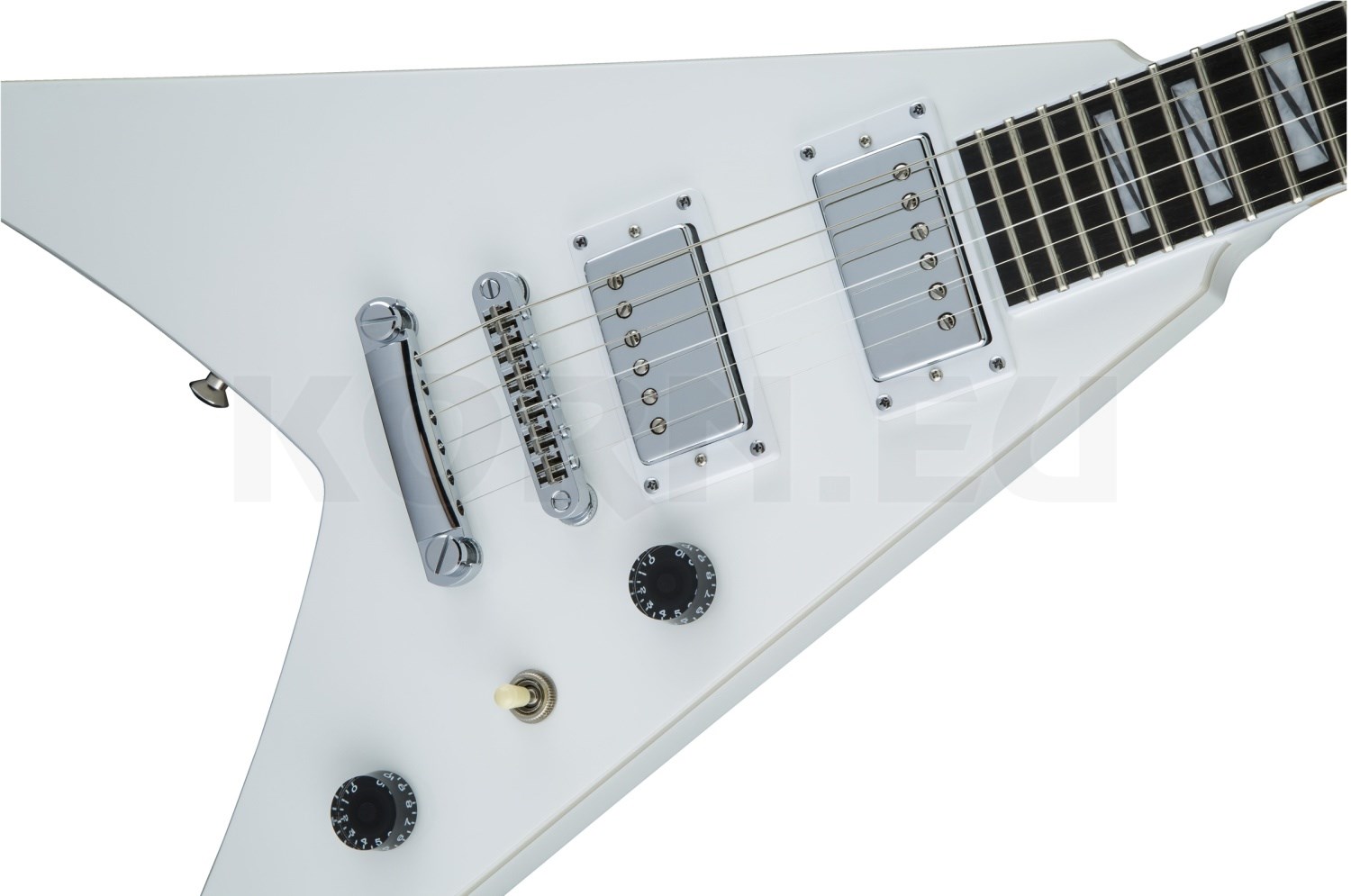 Jackson Pro King V KVT Snow White E-Gitarre | Musikhaus