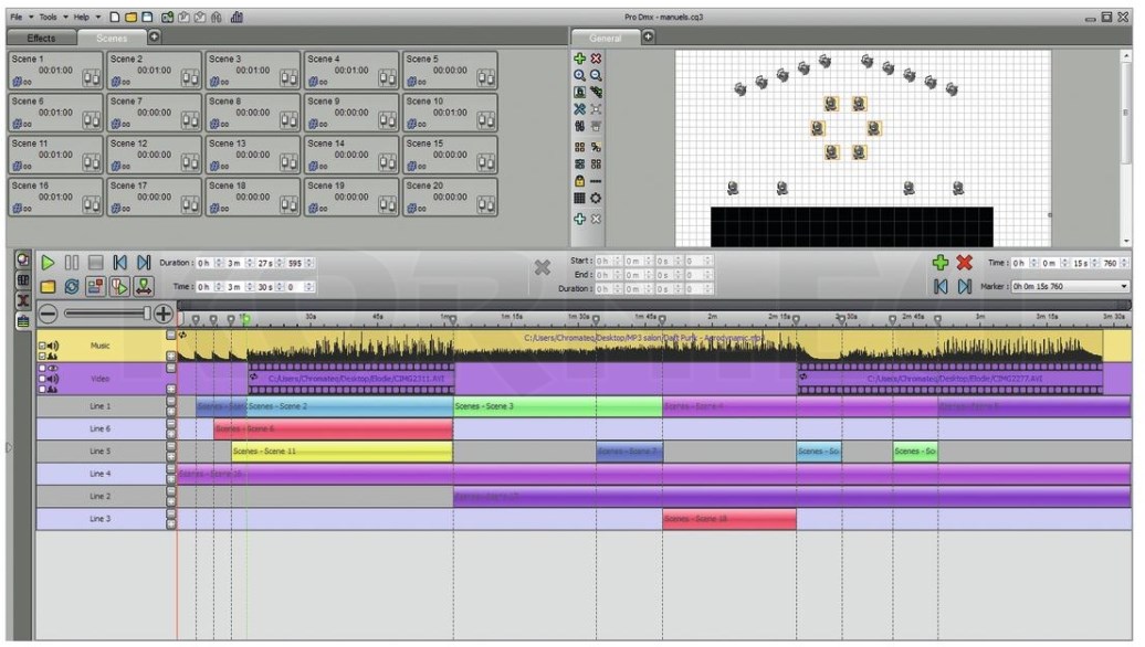 EUROLITE Pro Control DMX-Software 1024