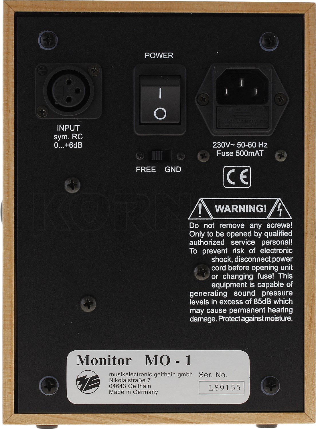 ME Geithain Studio MO-1 Europäische Kirsche Natur | Musikhaus