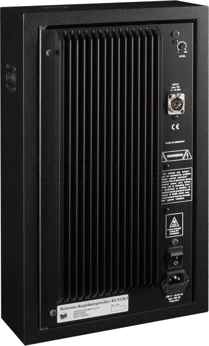 ME Geithain RL-921K Esche furniert schwarz | Musikhaus