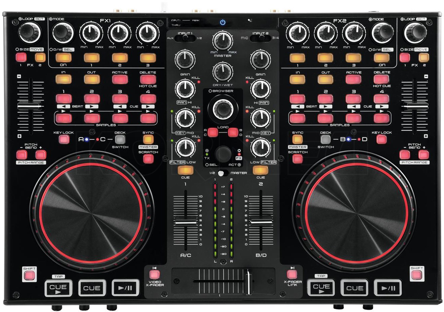 OMNITRONIC DDC-2000 Controller inkl. VDJ | Musikhaus