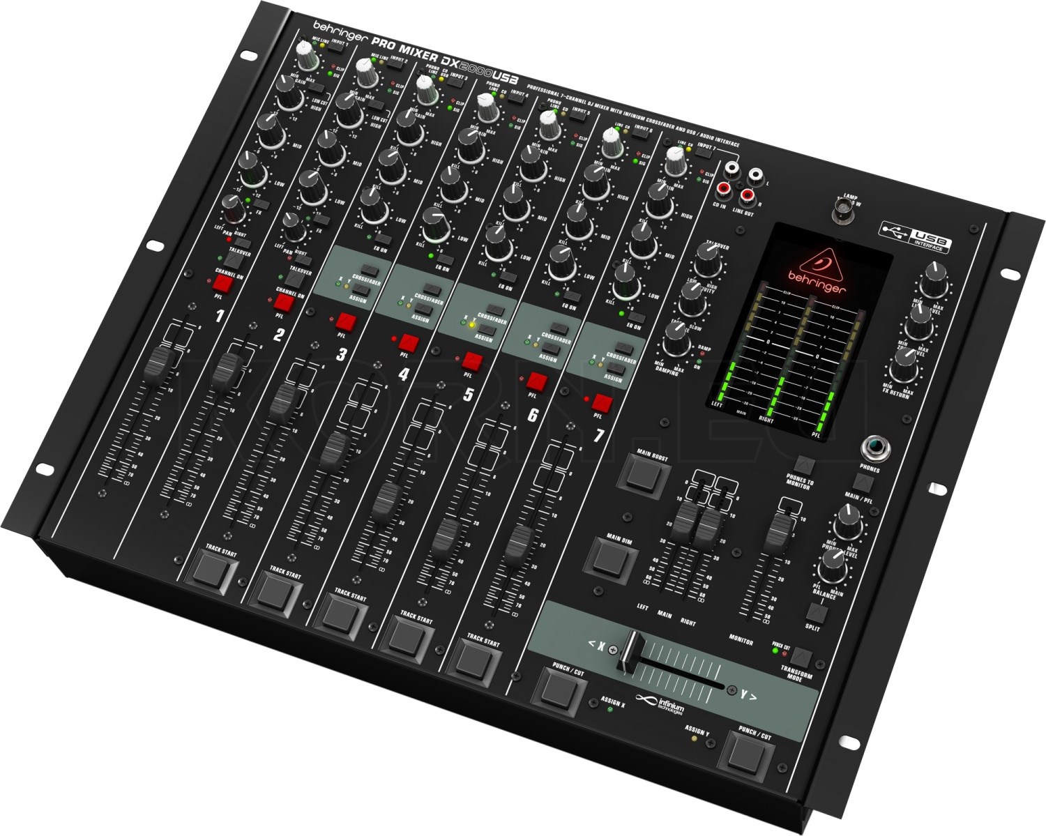Behringer DX-2000 USB 19 Zoll DJ Mixer