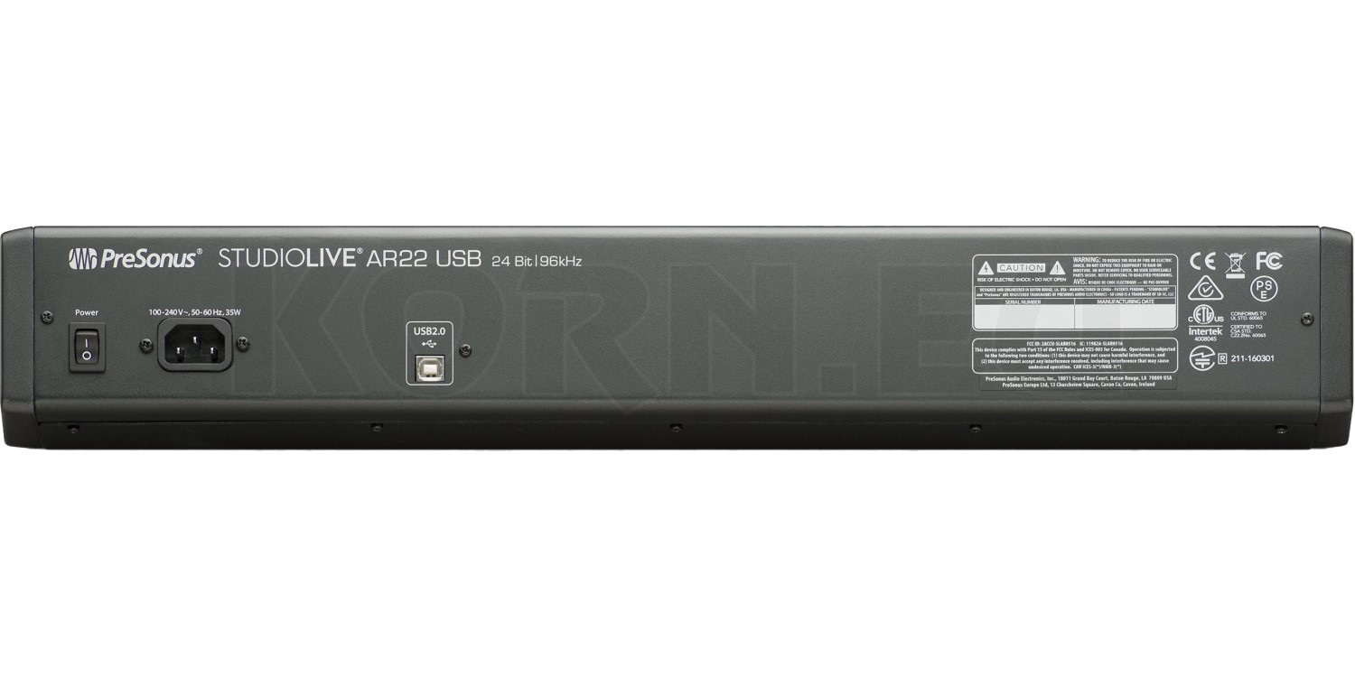 PreSonus StudioLive AR22 USB | Musikhaus PreSonus StudioLive AR22 USB | Musikhaus