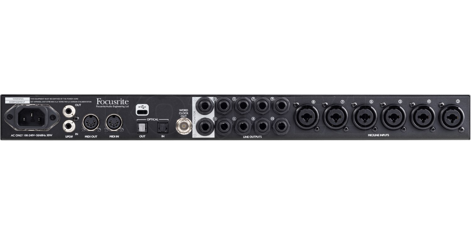 Focusrite Clarett 8Pre USB | music store