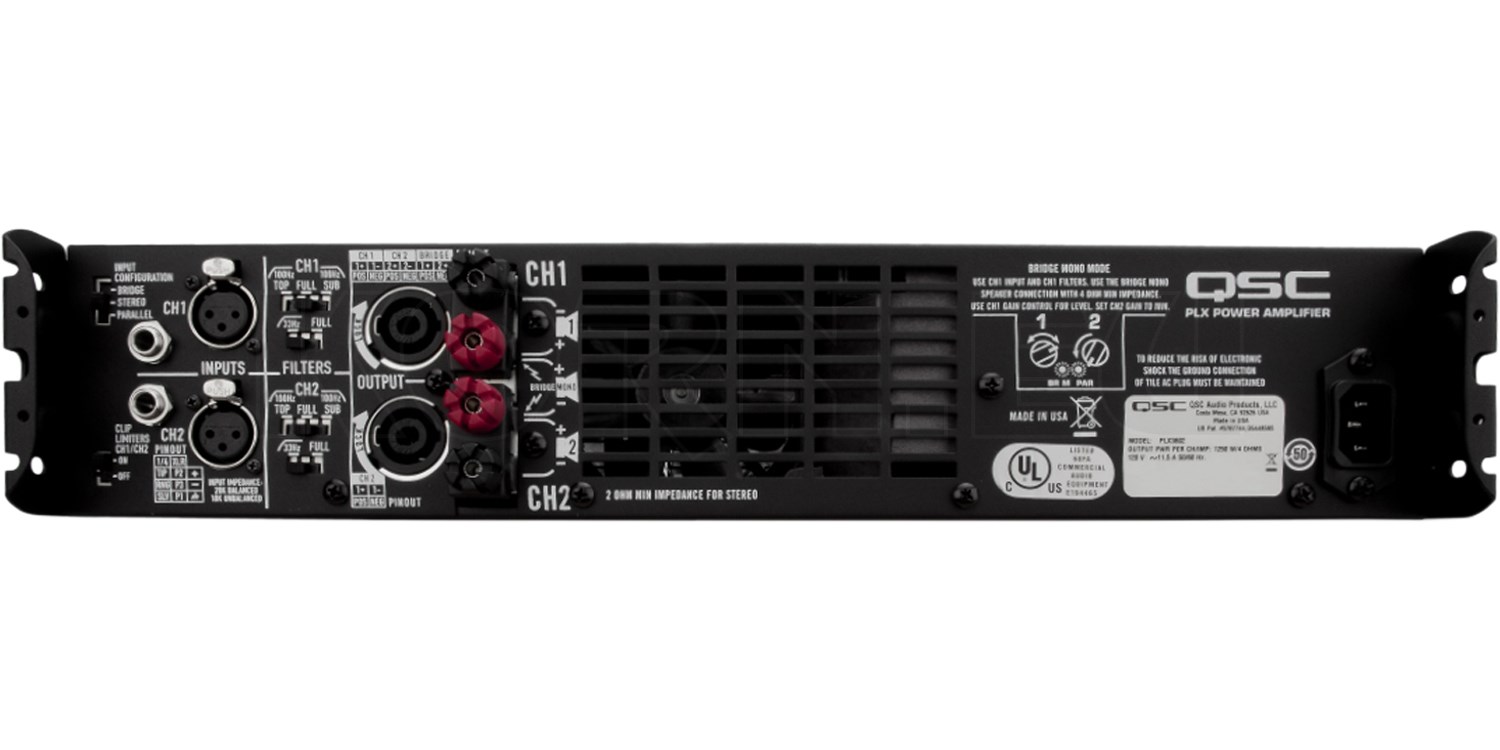 QSC PLX 3602 in Endstufen bis 2 x 1200 Watt an... | Musikhaus