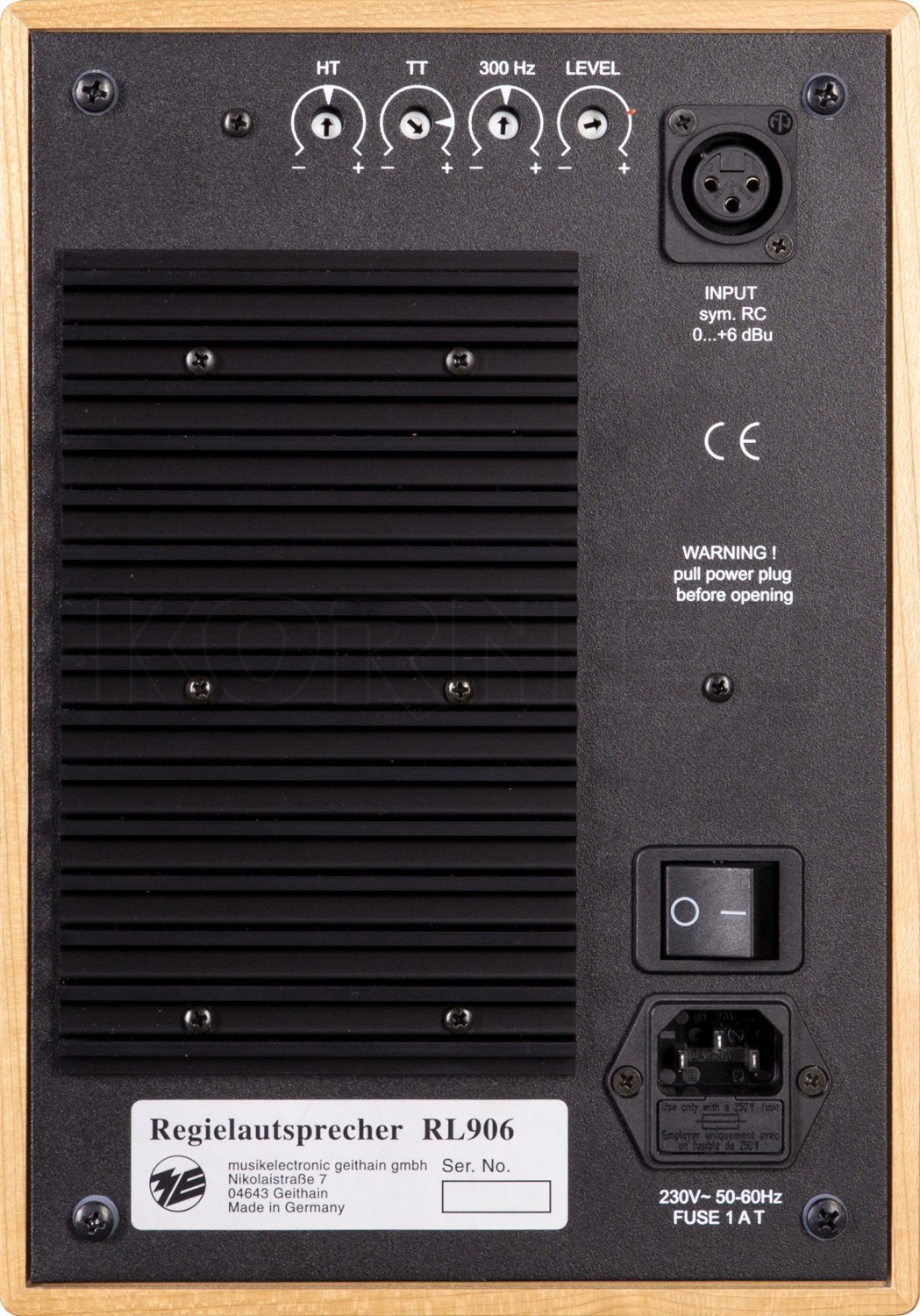 ME Geithain Studio RL-906 Erle Natur | music store