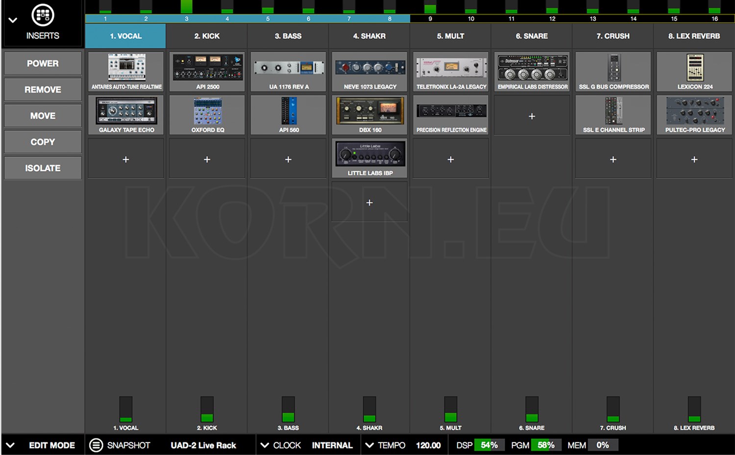 Universal Audio UAD-2 Live Rack Core