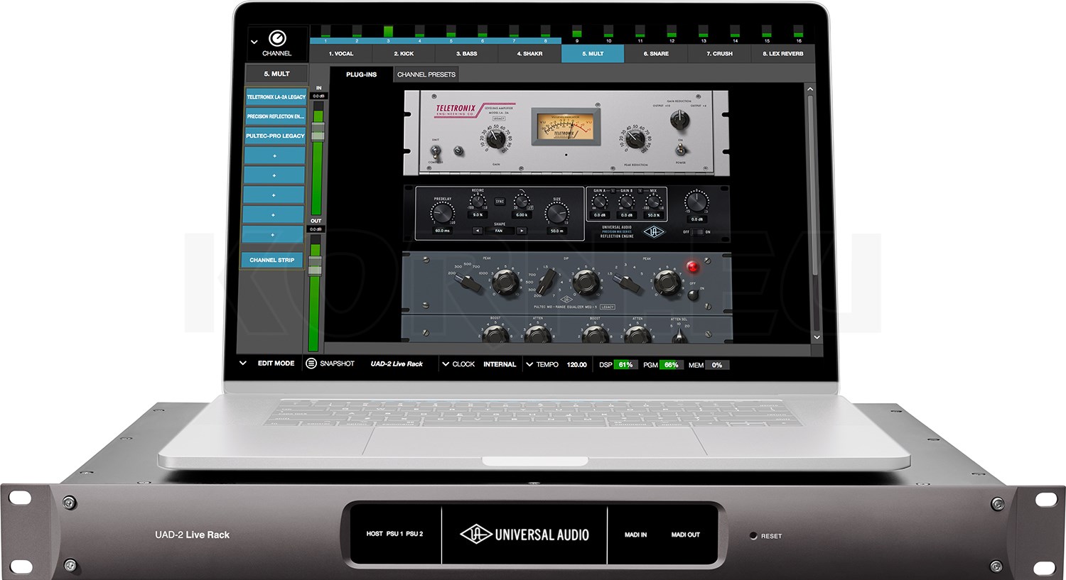 Universal Audio UAD-2 Live Rack Ultimate | Magasin de musique