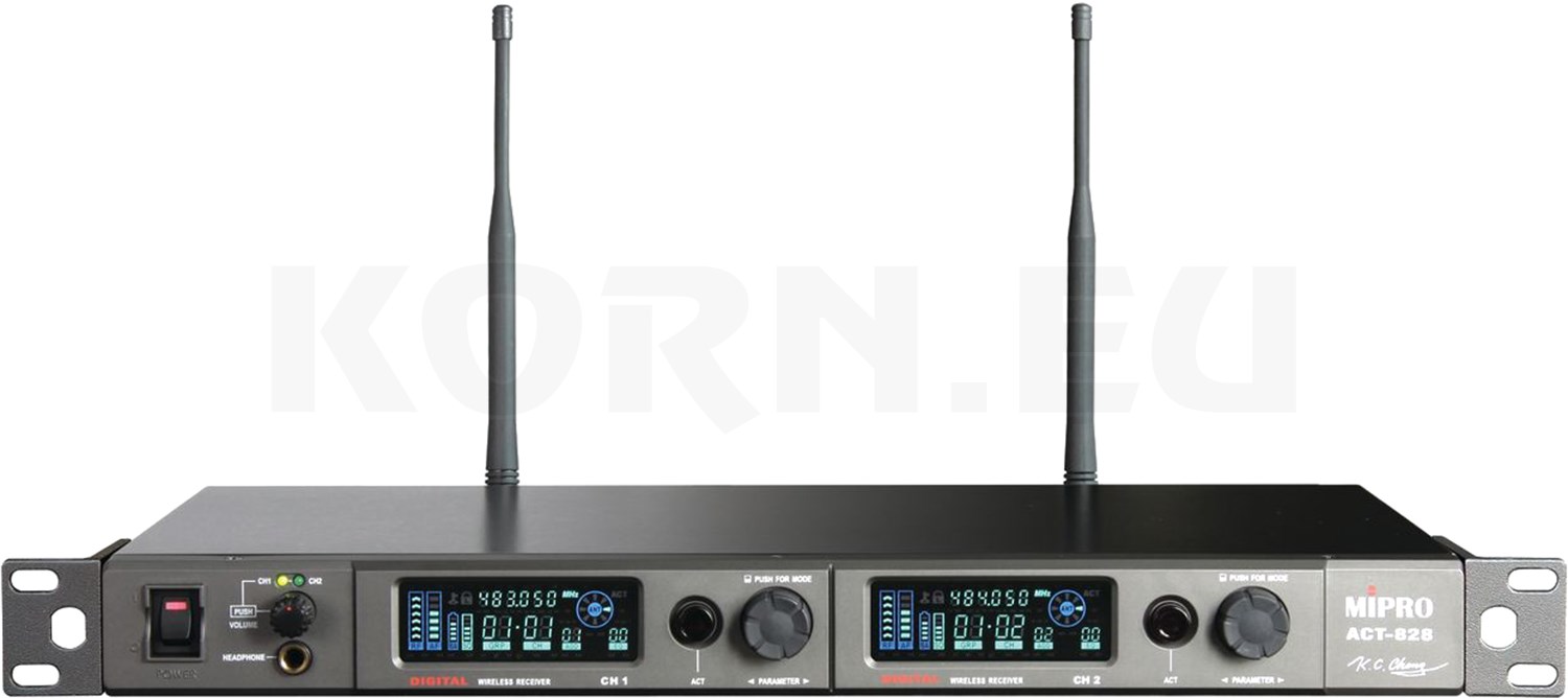 Mipro ACT 828 6E 636-700 MHz digitaler 2 Kanal... | Musikhaus
