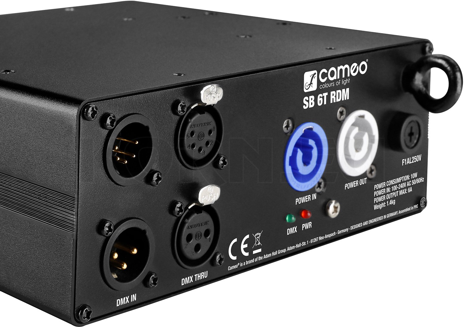 Cameo SB 6T RDM - 6-Kanal DMX/RDM Splitter/Booster