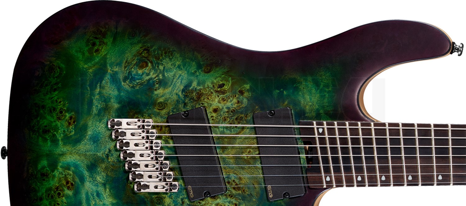 Cort KX500 FF Stardust Green 7-String E-Gitarre | Musikhaus