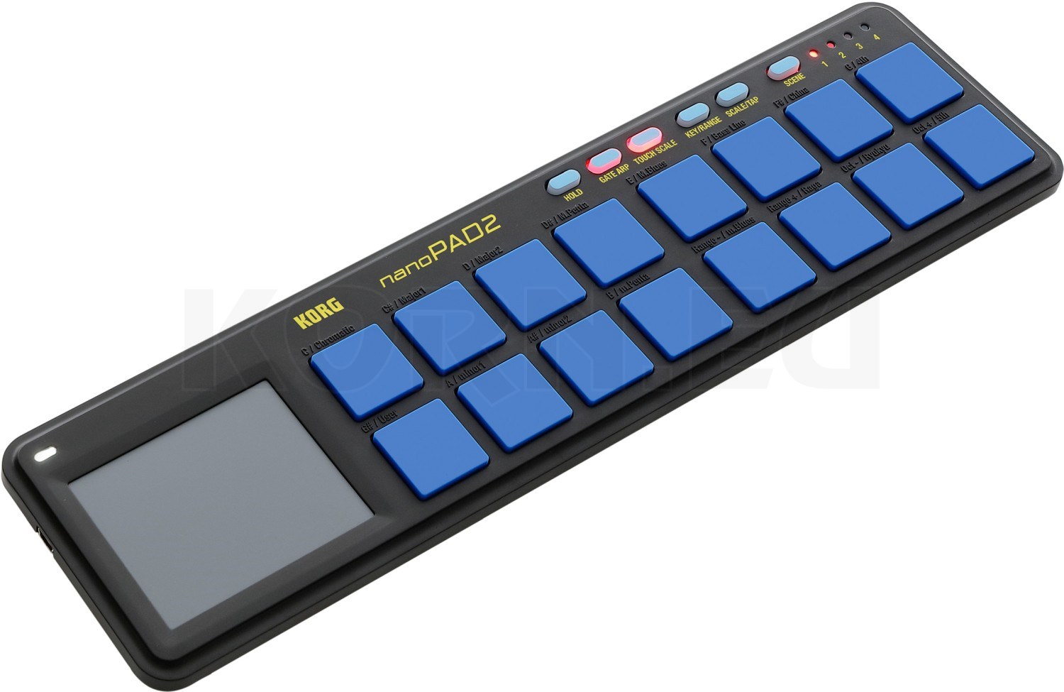 Korg nano PAD 2 blue/yellow | Musikhaus