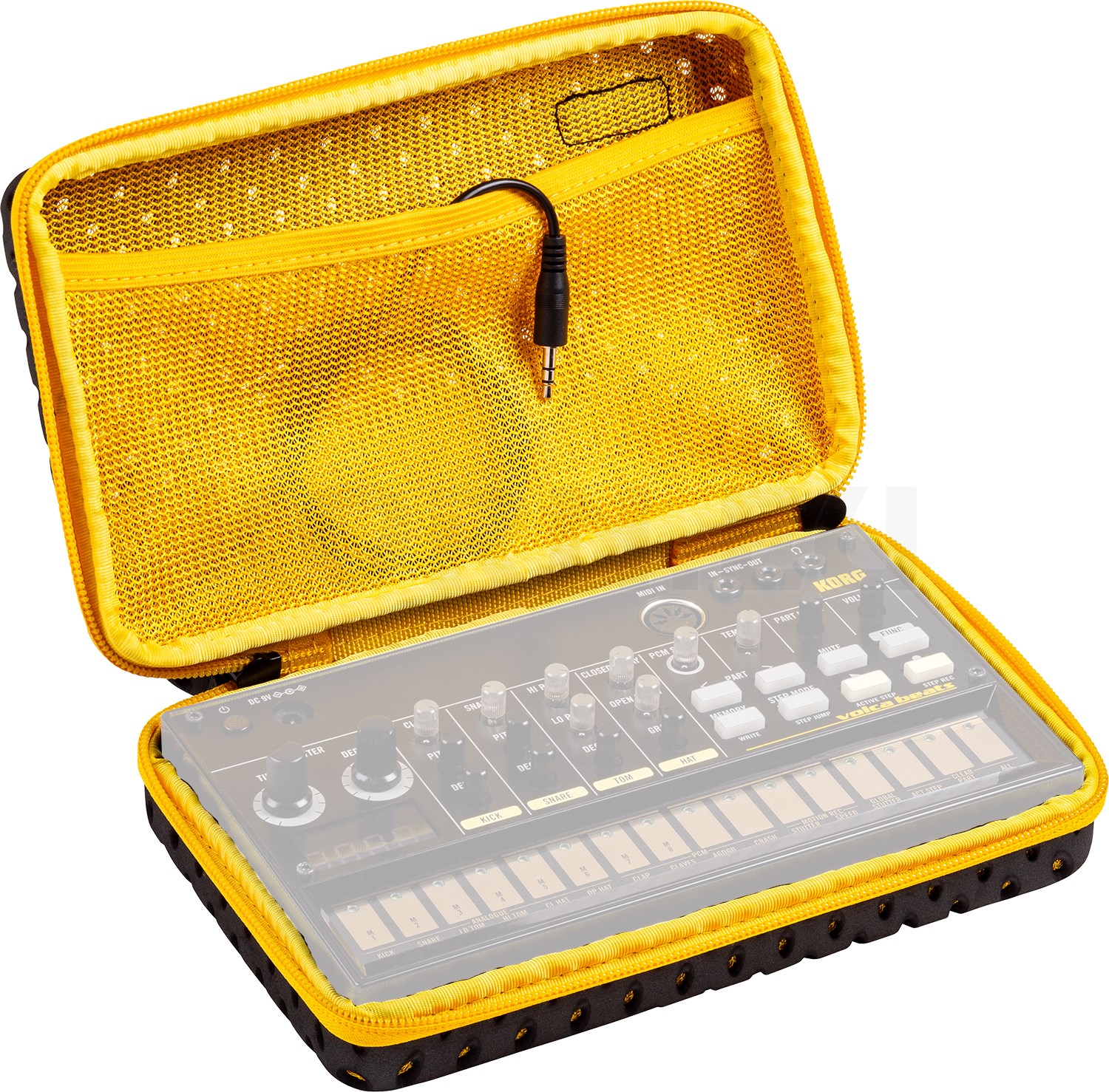 Sequenz Softshell Case f. Korg Volca (gelb) | Musikhaus