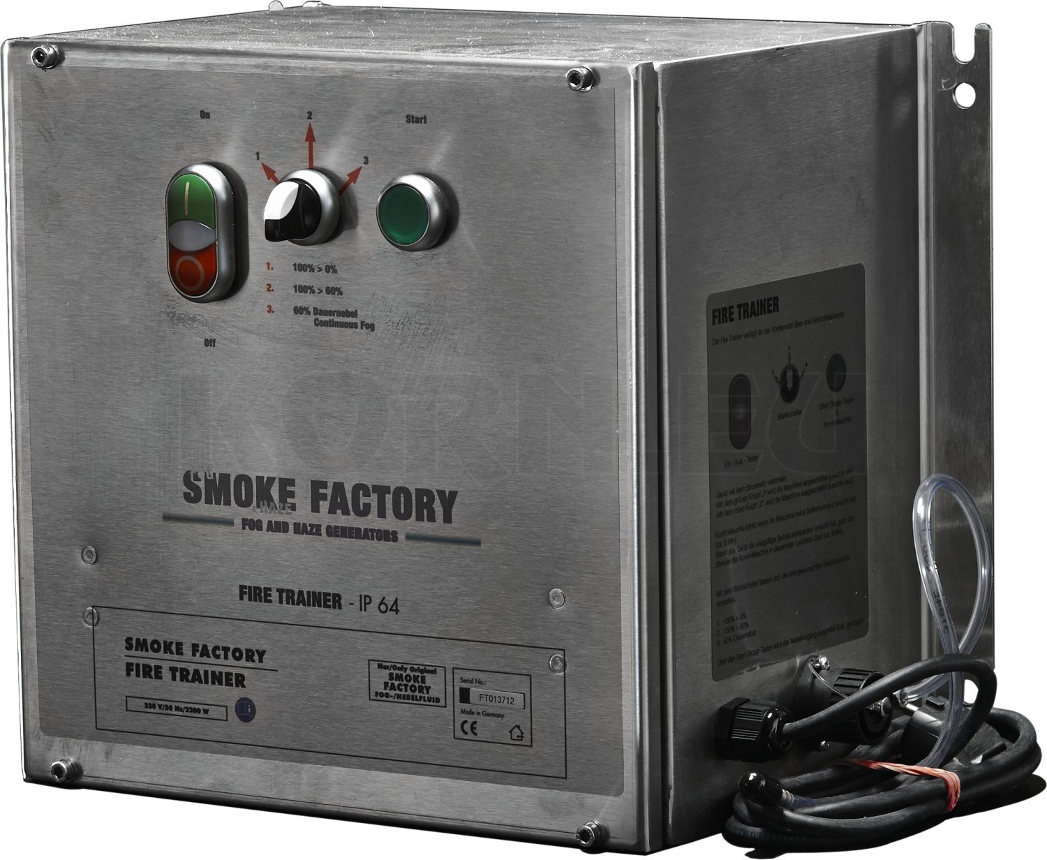 Smoke Factory Fire Trainer + 5L Spezialfluid Fire Trainer