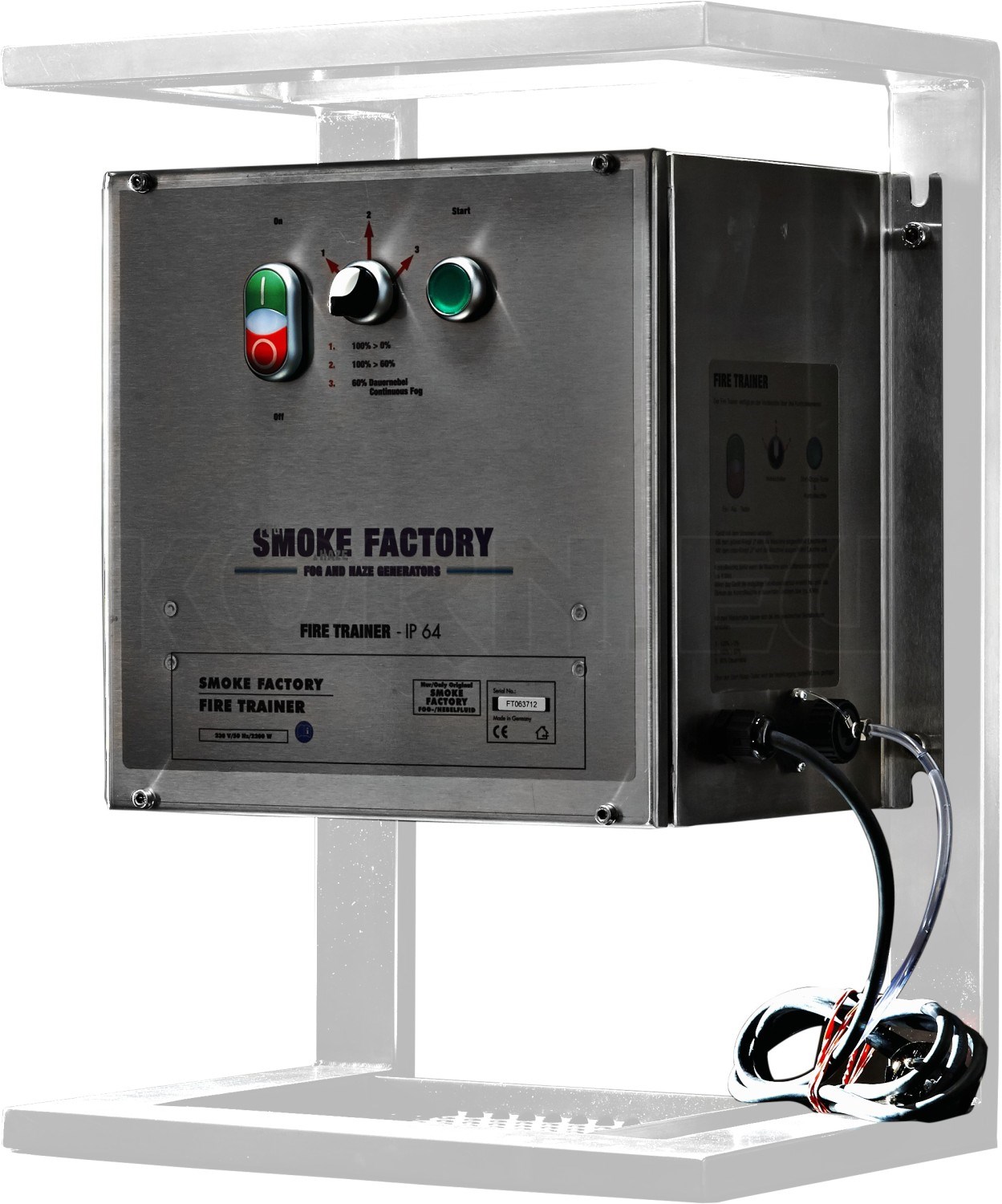 Smoke Factory Fire Trainer + Gestell + 5L Spezialfluid Fire Trainer