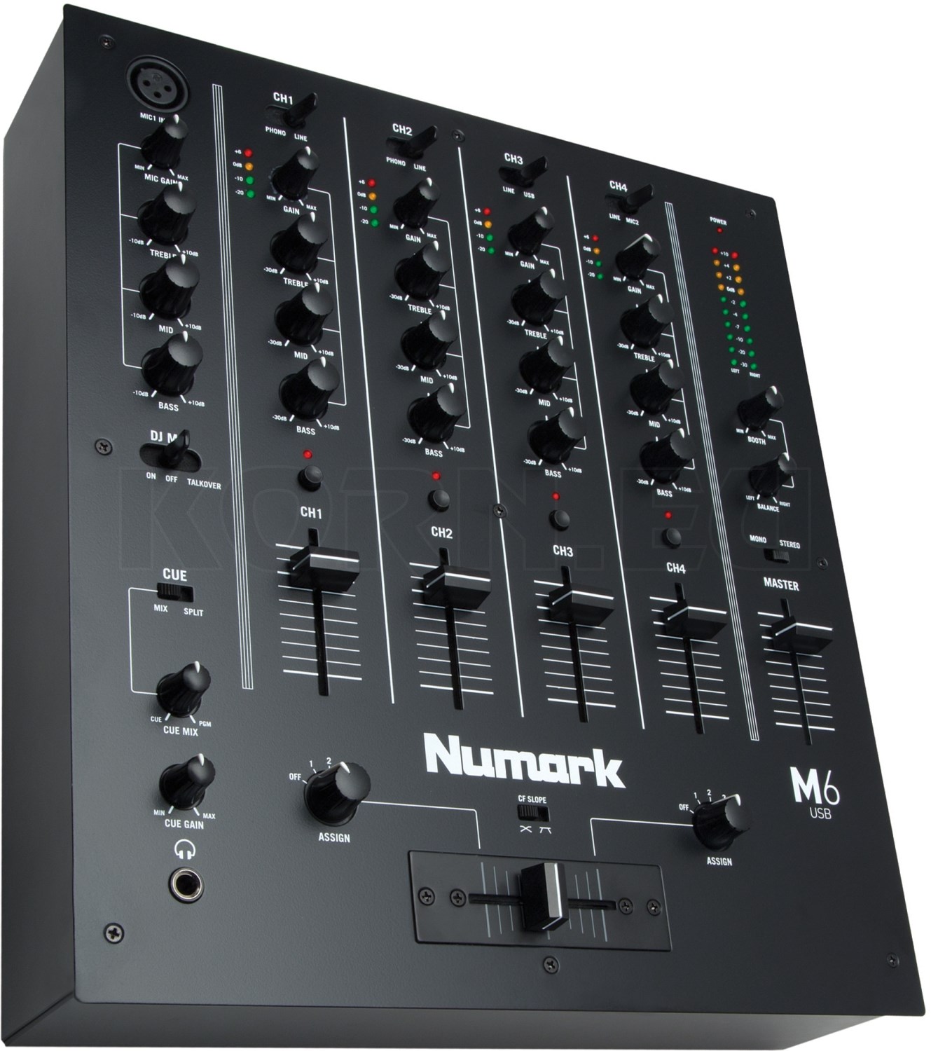 Sonderposten: Numark M 6 USB Black B-Ware | Musikhaus