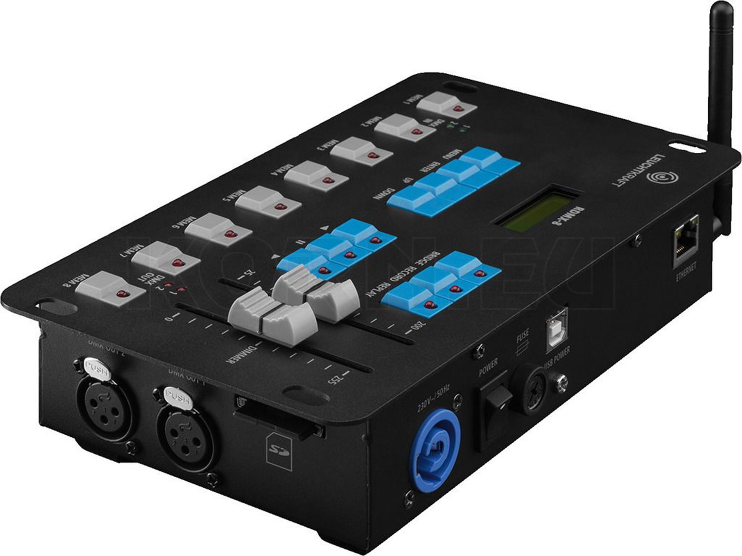 LEUCHTKRAFT RDMX-8 DMX-Recorder
