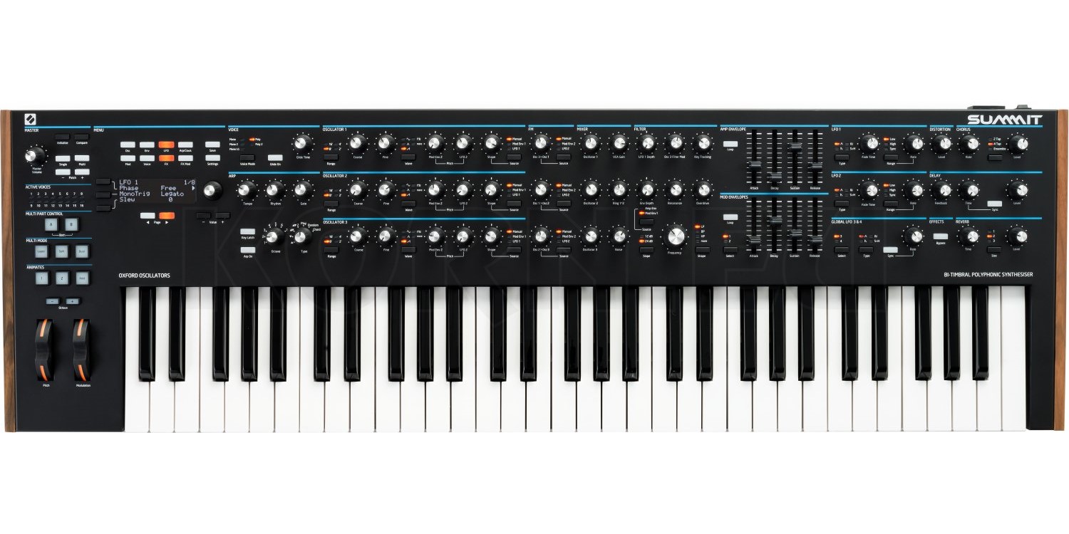 Novation Summit Synthesizer | Musikhaus