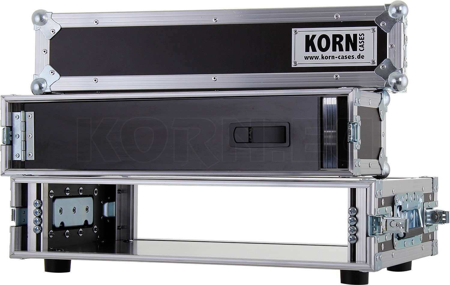 KORN Case DD Rack 2HE/30cm Funkmikrofoncase Casebau