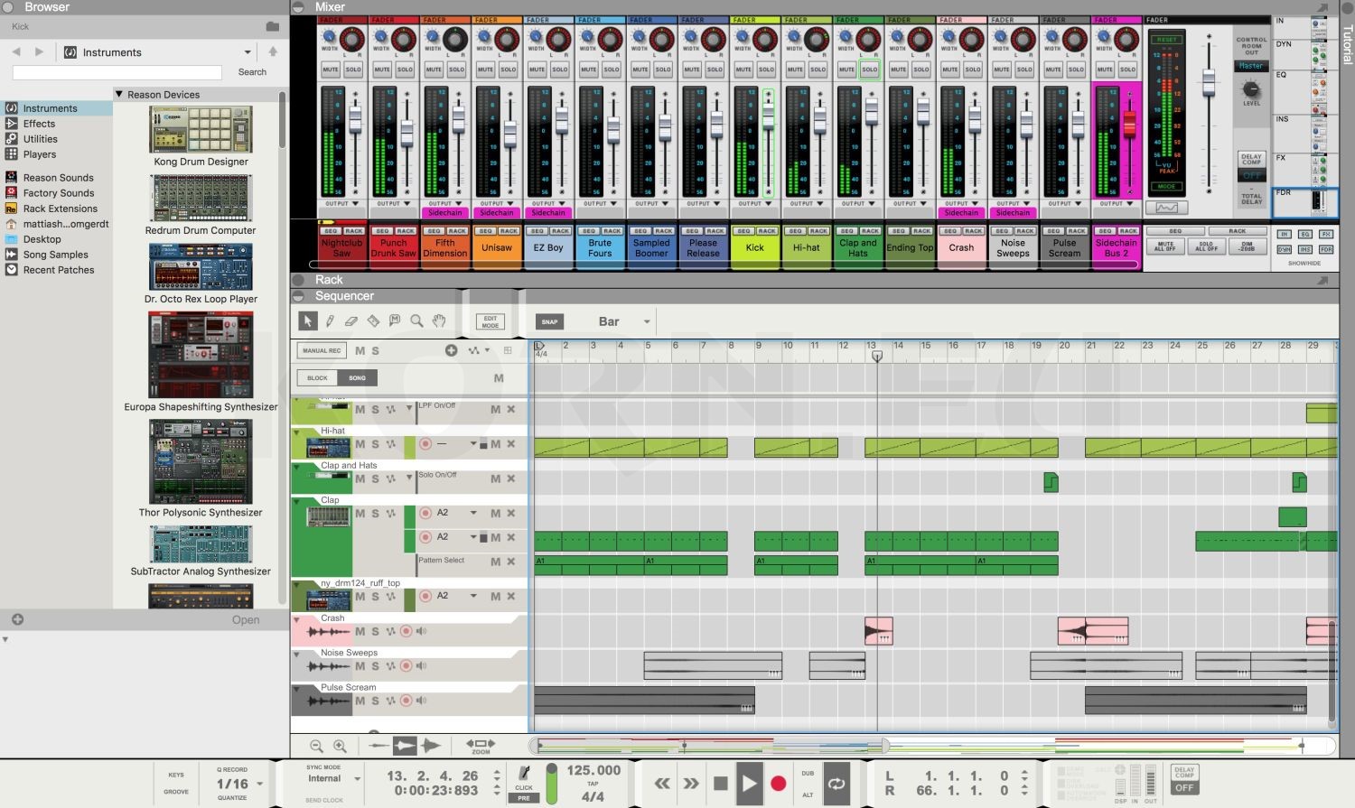 Reason Studios - Reason 11 Intro