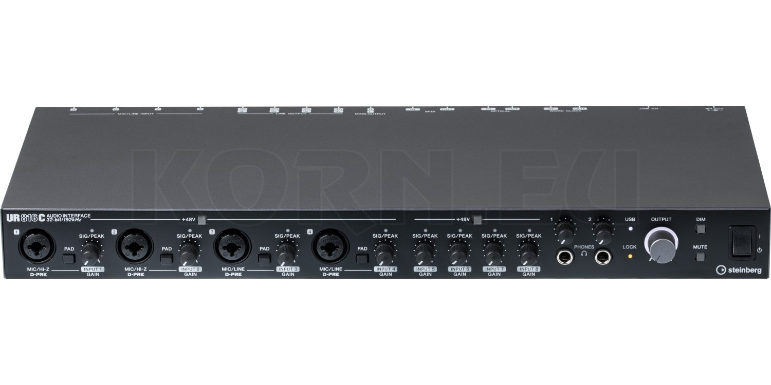 Steinberg UR816C USB 3 Audio Interface + iPad... | Musikhaus