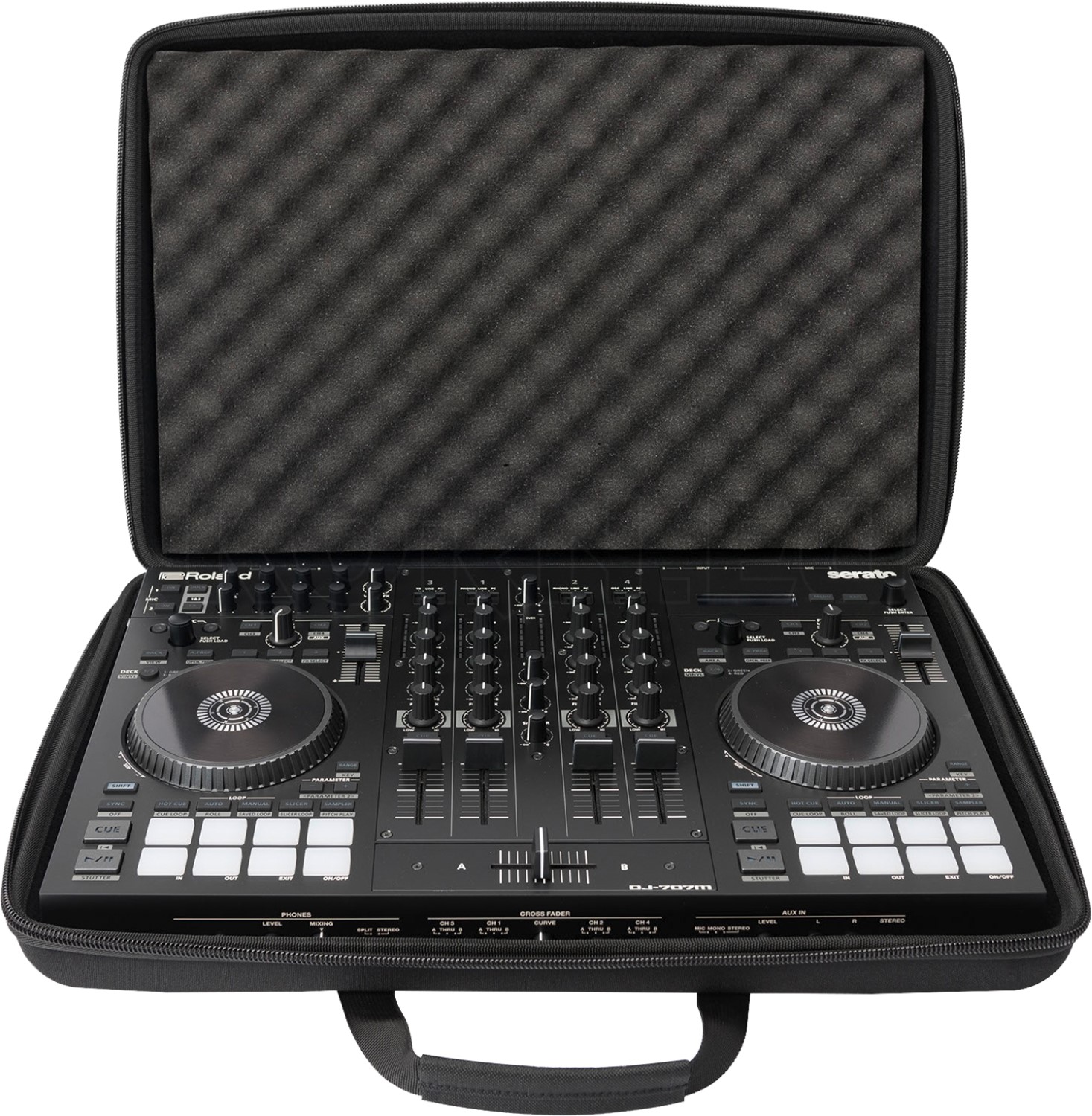 Roland DJ-707M DJ Controller + CTRL Case SET