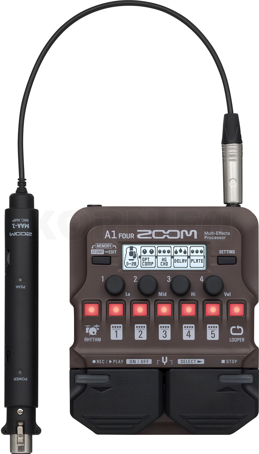 Zoom A1 FOUR in Effekte für Akustikgitarre | Musikhaus