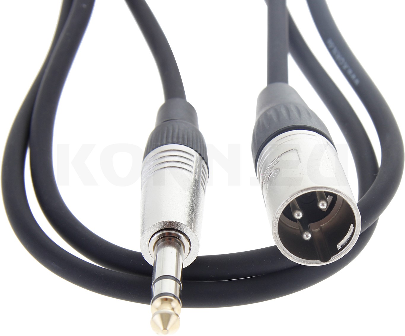 KORN Kabel XLR male / Klinke 6,3 mm stereo 1,5m