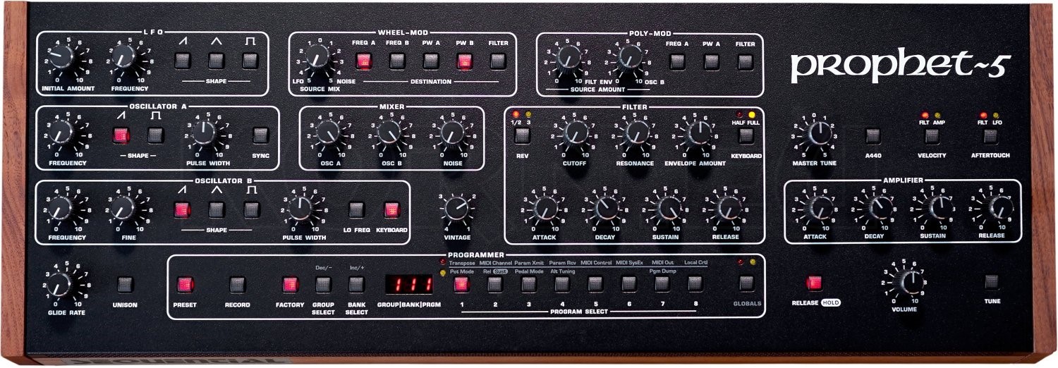 Sequential Prophet 5 Module Desktop Synthesizer | Musikhaus