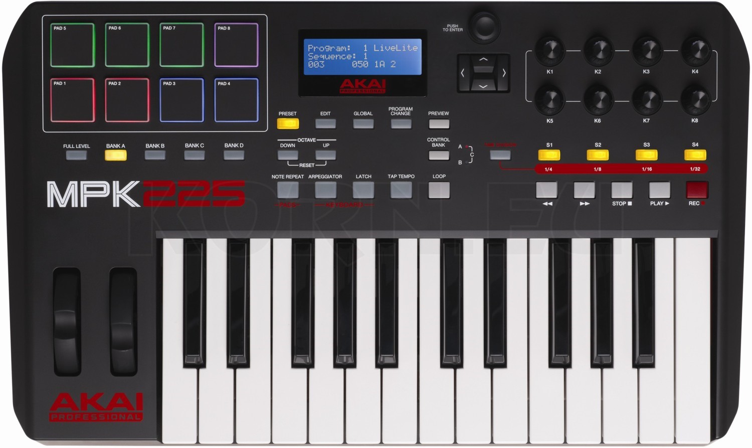 Sonderposten: Akai Professional MPK 225 B-Ware | Musikhaus