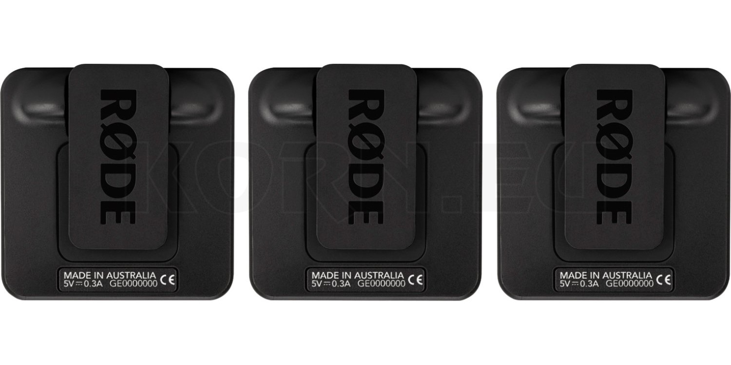 Rode Wireless GO II + 2x Lavalier GO Mic | music store