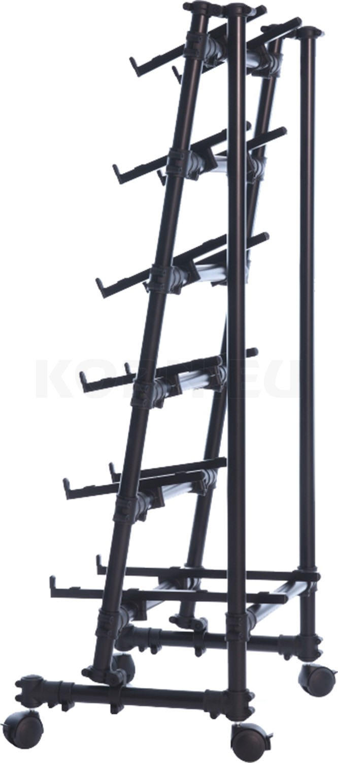 Jaspers 150-6B 6-fach Equipment-Rack mit Lenkrollen