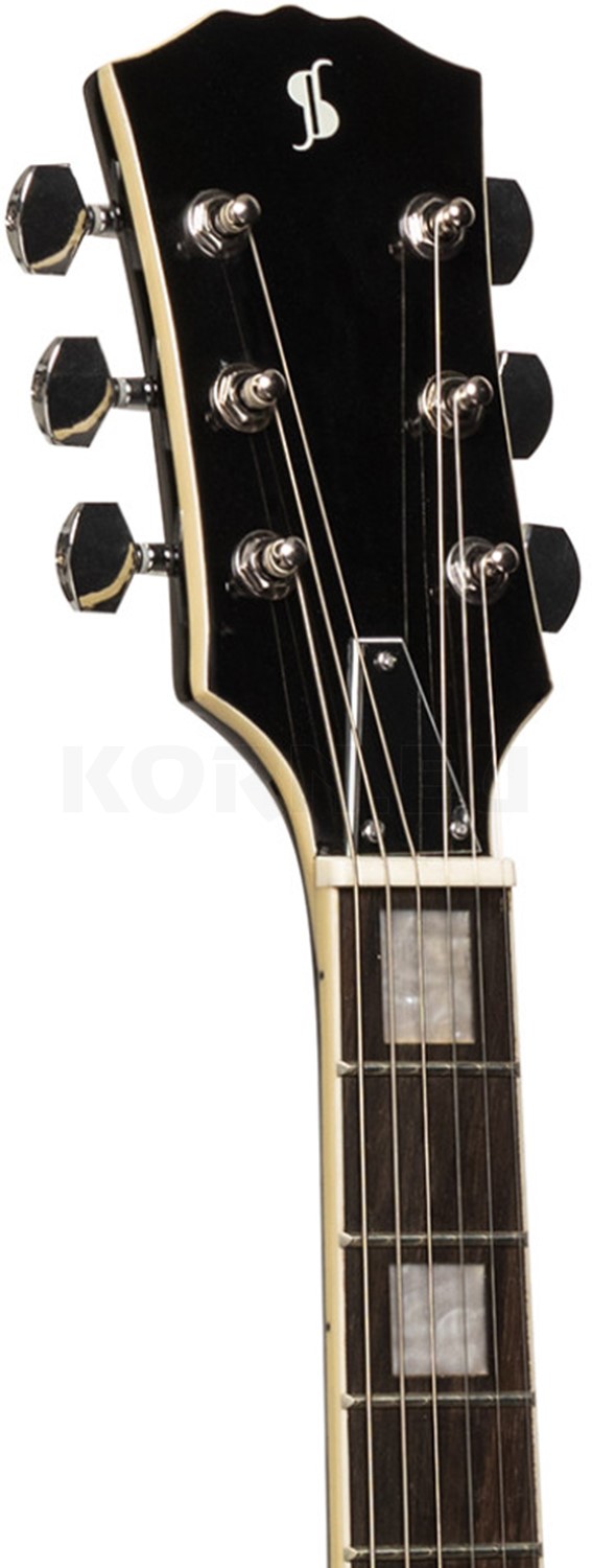 STAGG SEL-STD BLK Standard L E-Gitarre | Musikhaus