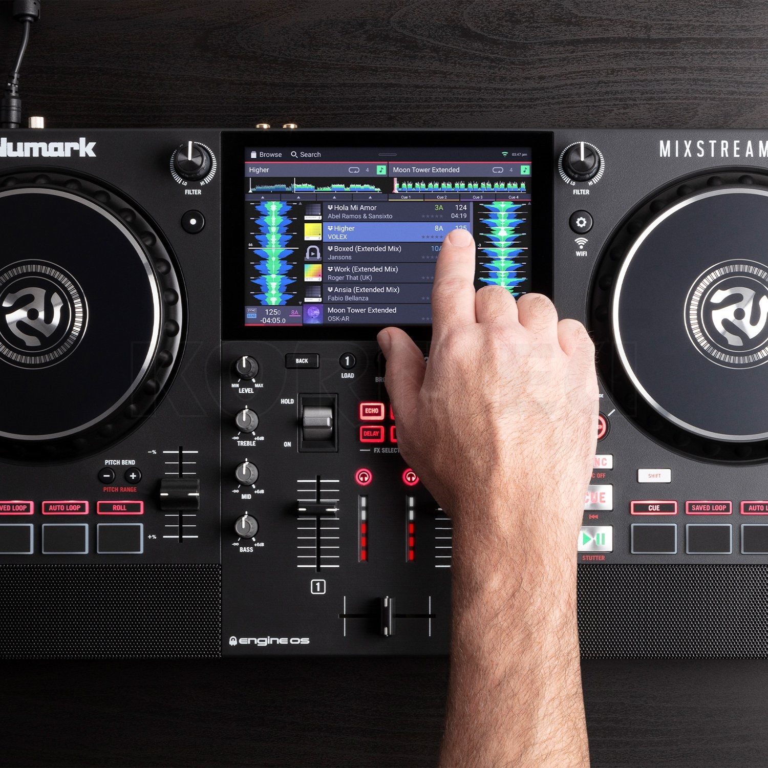 Numark Mixstream Pro + Carry Lite DJ-Case XL Plus