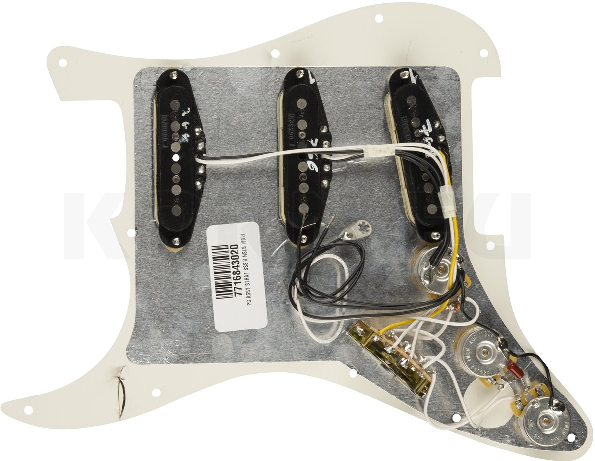 Fender Pre-Wired Strat Pickguard Vintage... | Musikhaus