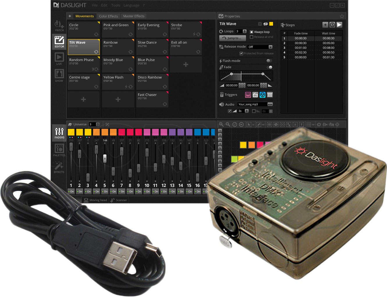 Sonderposten: Daslight DVC 4 FUN B-Ware | Musikhaus