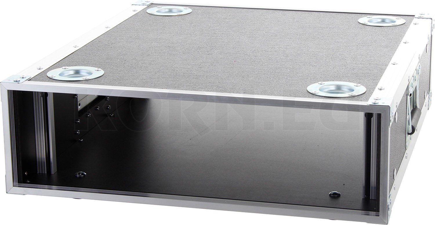 KORN Case 19 Zoll Rack ohne Deckel 3 HE / 60 cm Hexa Casebau
