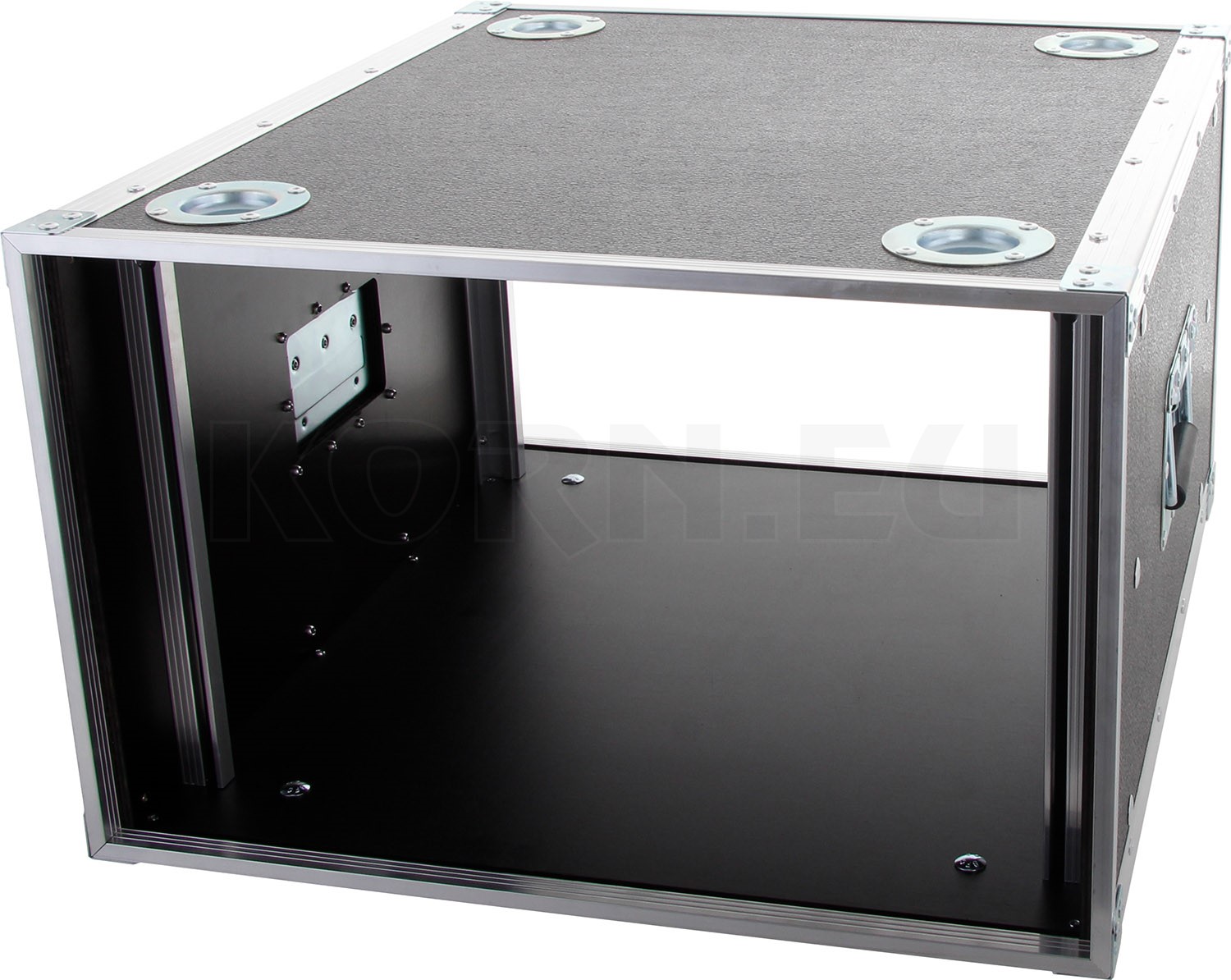 KORN Case 19 Zoll Rack ohne Deckel 7 HE / 60 cm Hexa Casebau
