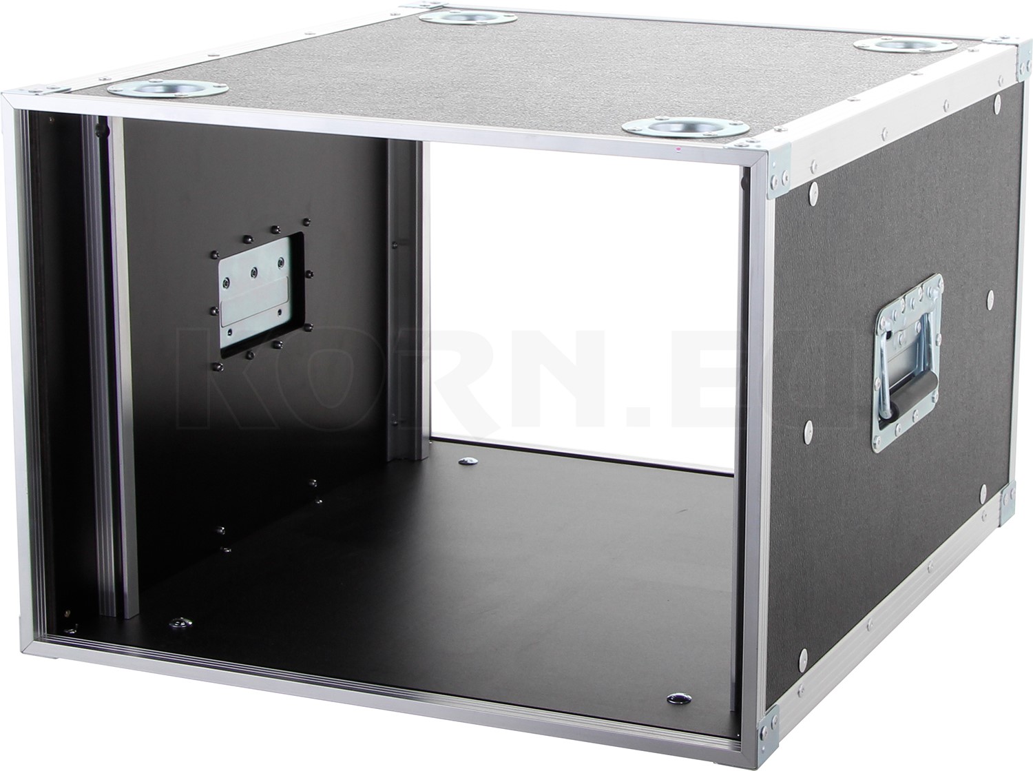 KORN Case 19 Zoll Rack ohne Deckel 8 HE / 60 cm Hexa Casebau