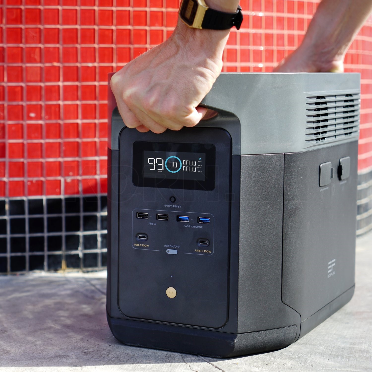 EcoFlow Delta Max (1600) + 2x EcoFlow 400W... | music store