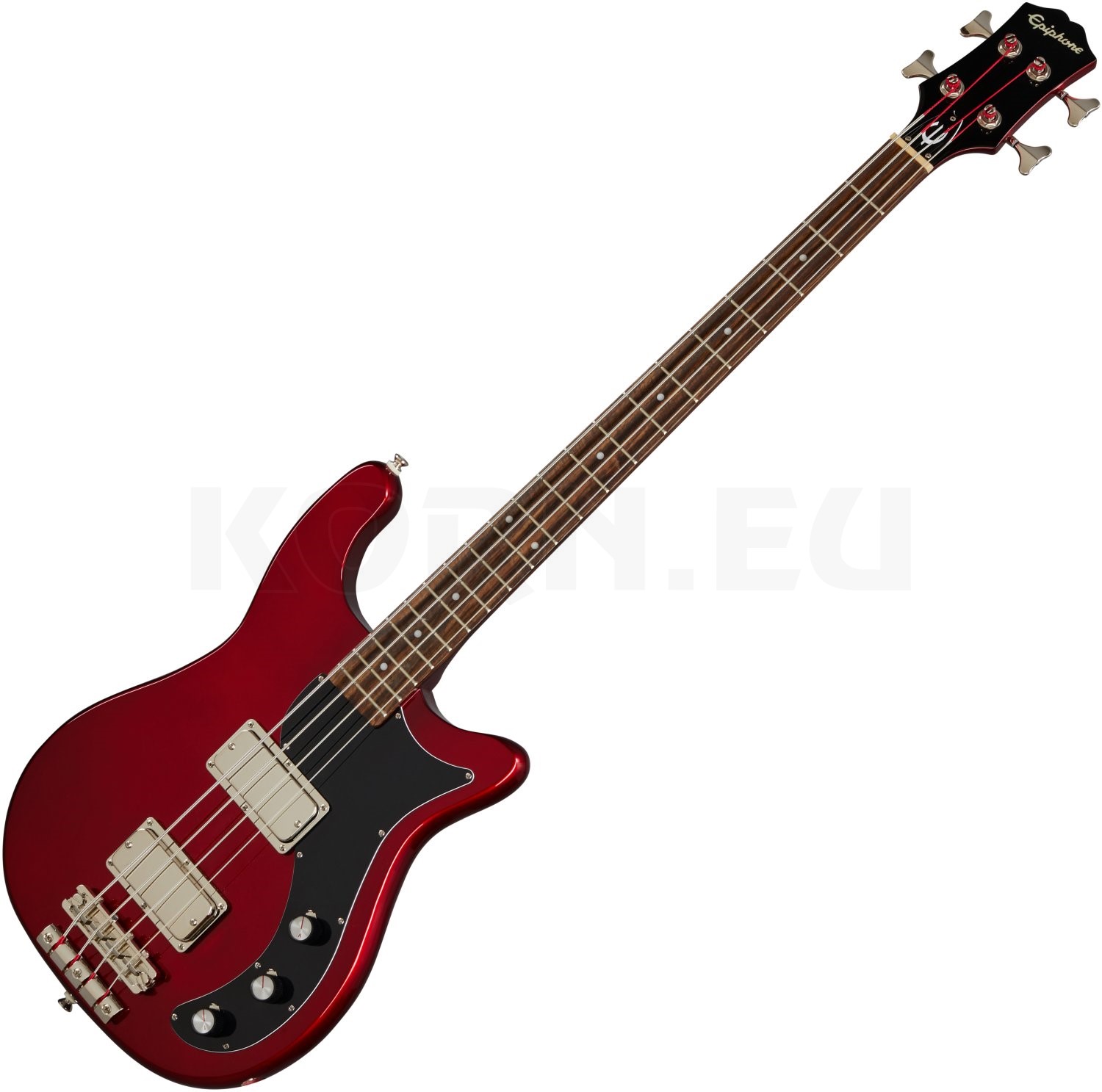 Epiphone Embassy Sparkling Burgundy E-Bass | Musikhaus