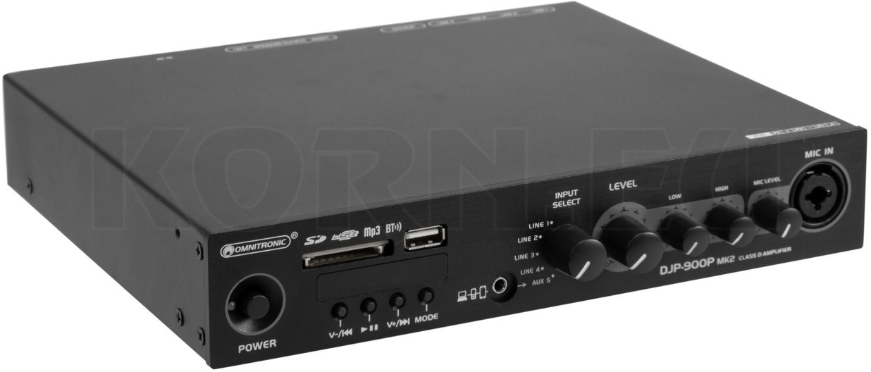 OMNITRONIC DJP-900P MK2 Class-D Verstärker