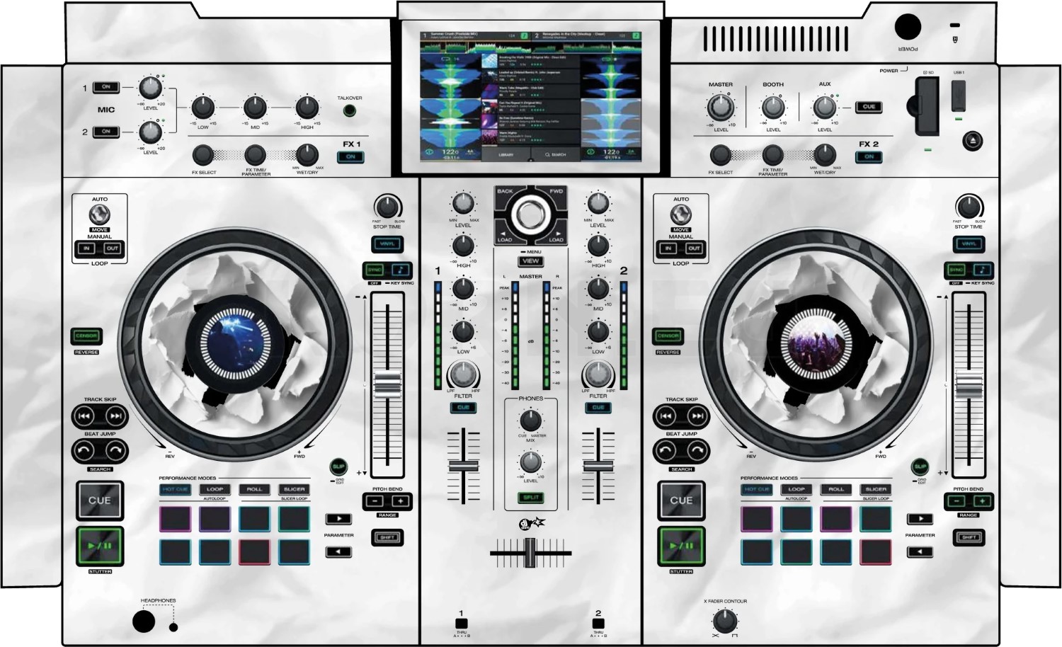 dj-skins - Denon DJ Prime 2 Breakout Skin | Musikhaus