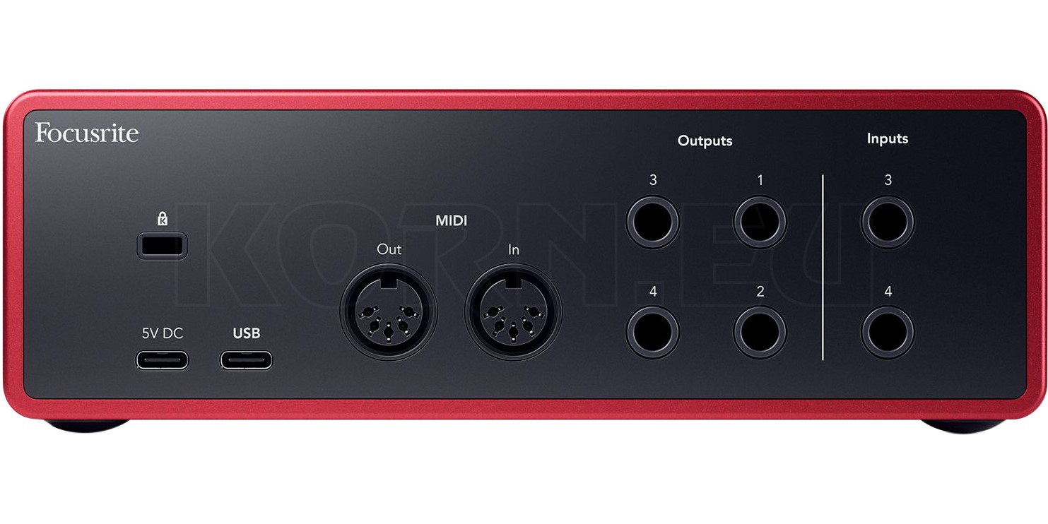 Focusrite Scarlett 4i4 4th Gen | Musikhaus