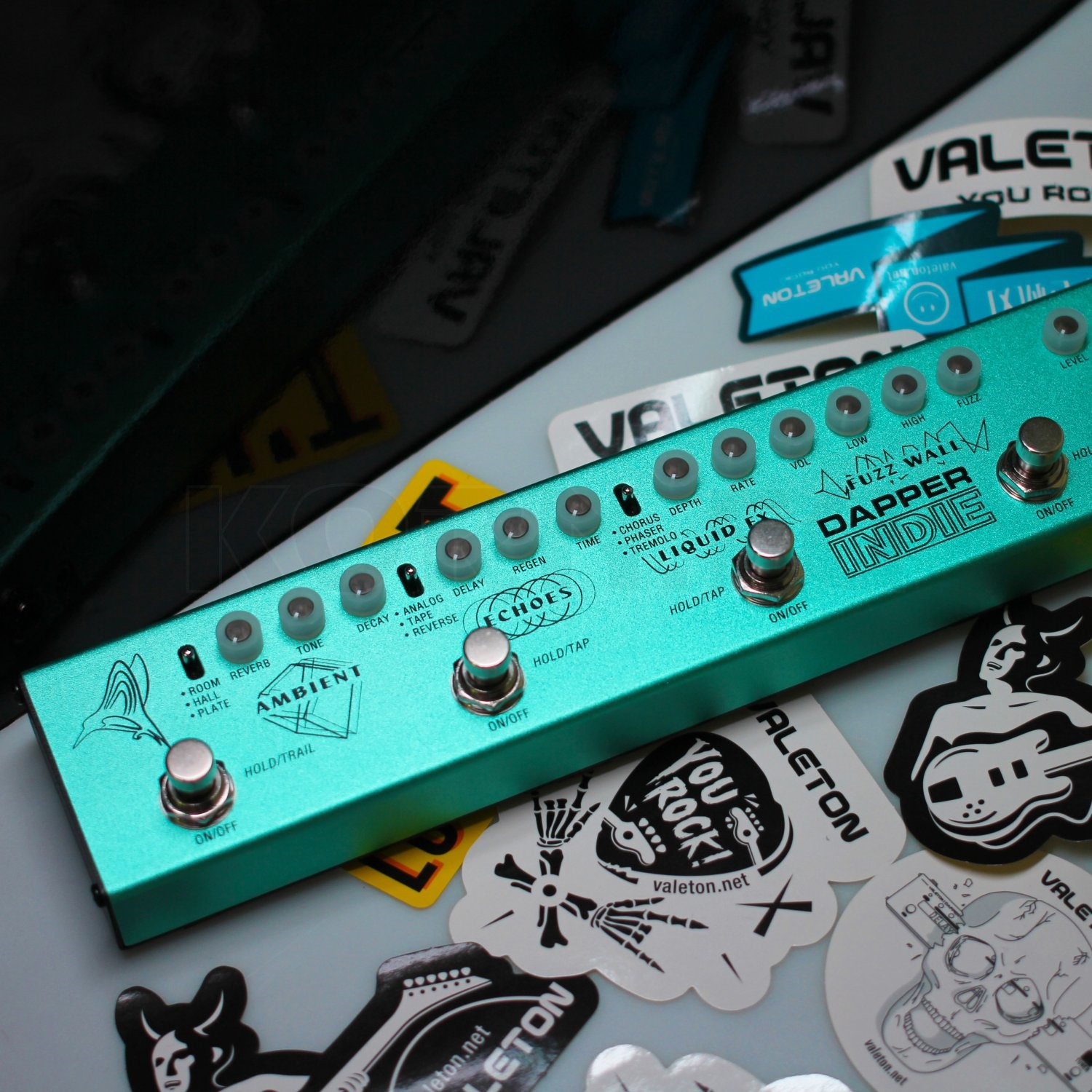 Valeton Dapper Indie Multieffekt-Pedal | Musikhaus