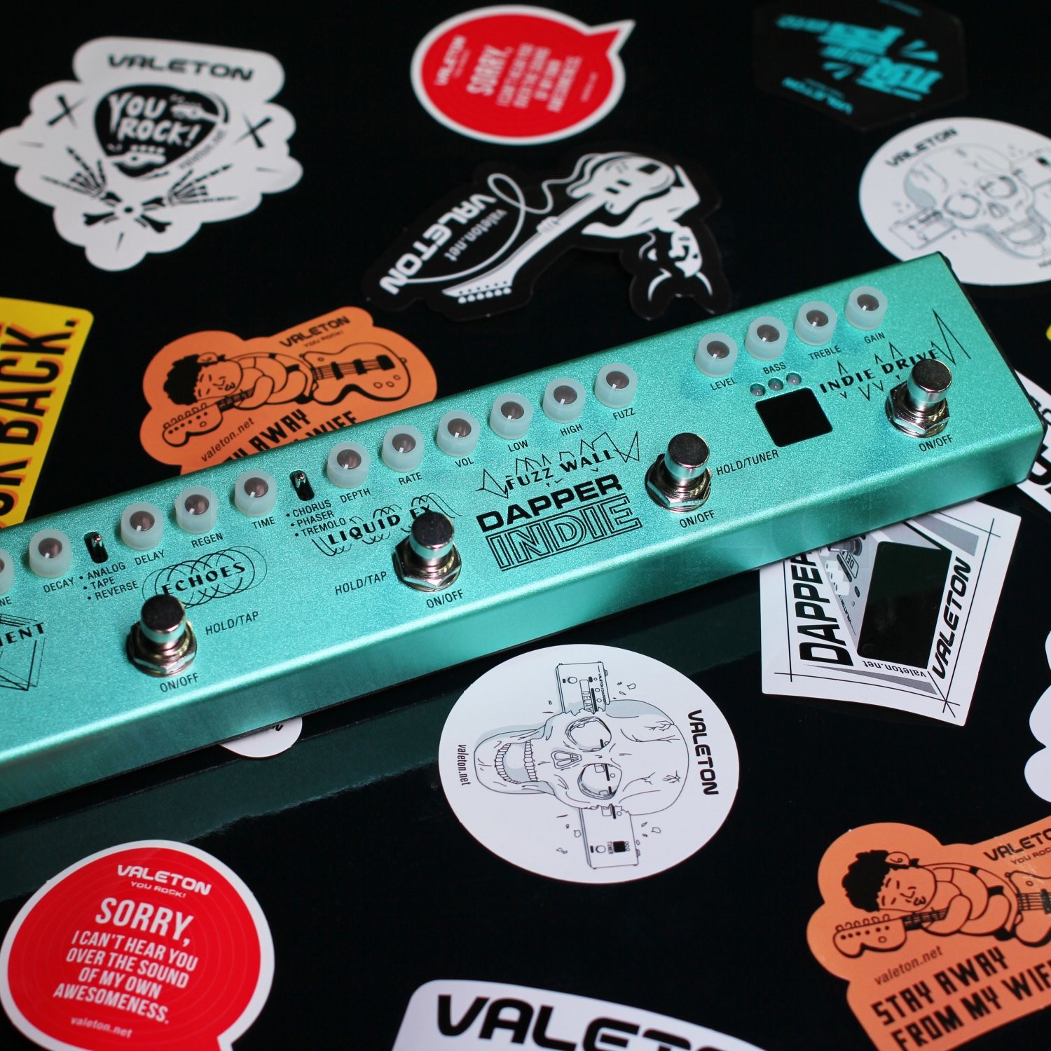 Valeton Dapper Indie Multieffekt-Pedal | Musikhaus